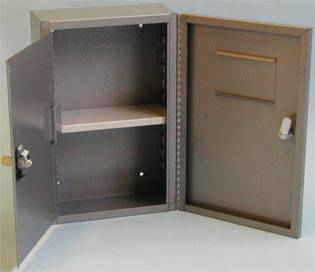 Locking Small Steel Medicine Cabinet & Narcotic Safe Cabinets