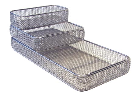 Mesh Instrument Tray & Surgical Sterilization Trays